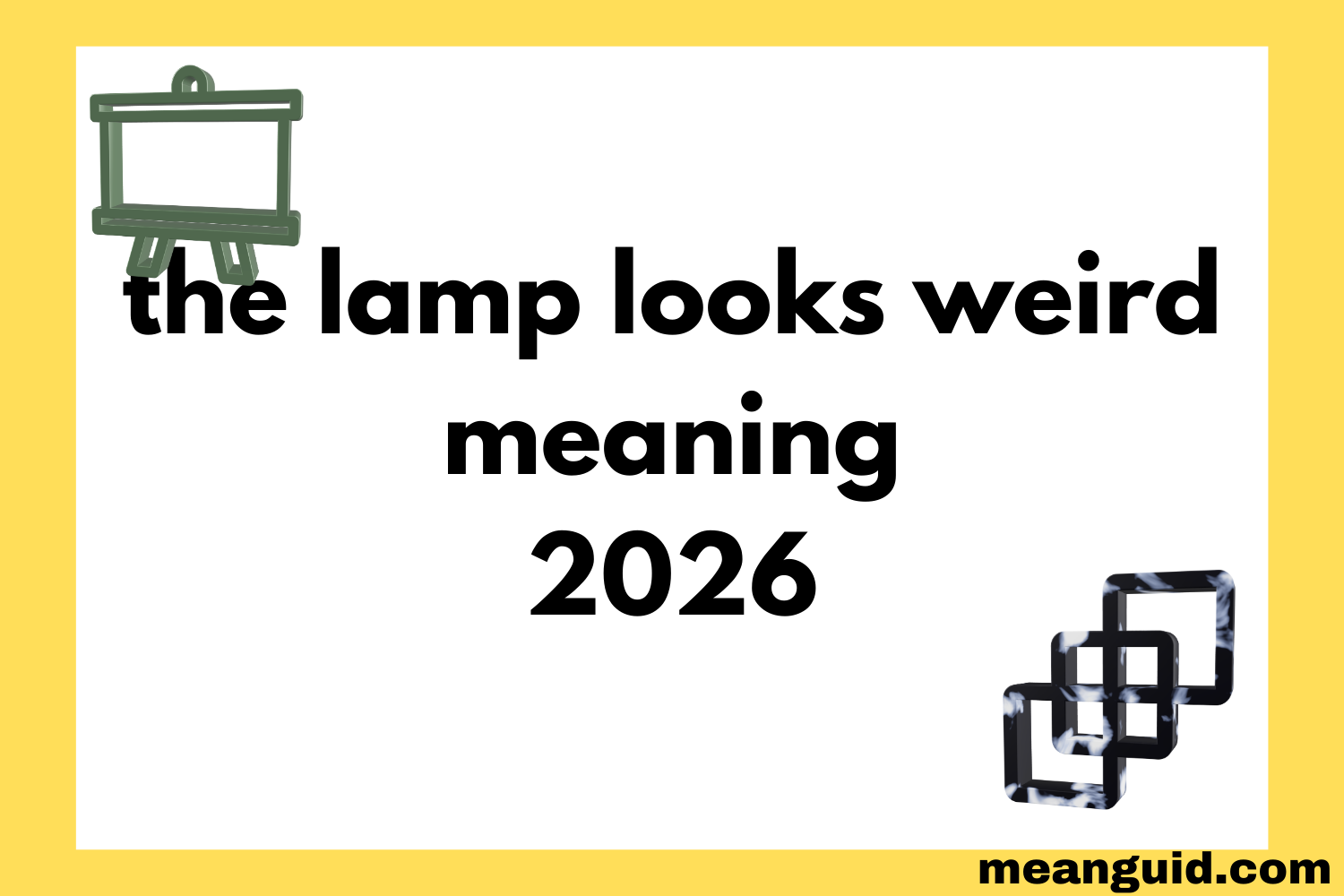 The Lamp Looks Weird Meaning Hidden Symbolism 2026