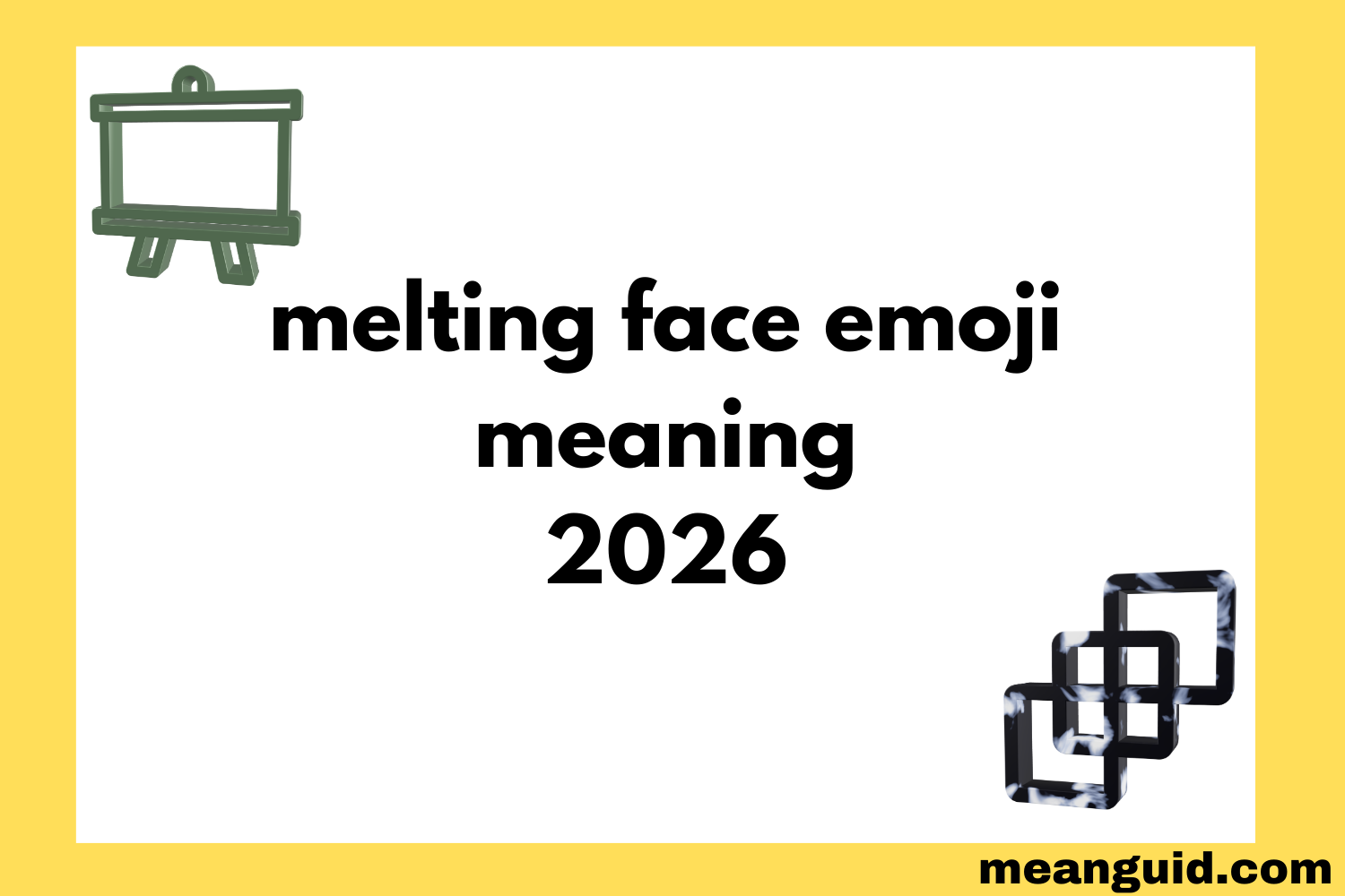 Melting Face Emoji Meaning The Real Emotion 2026